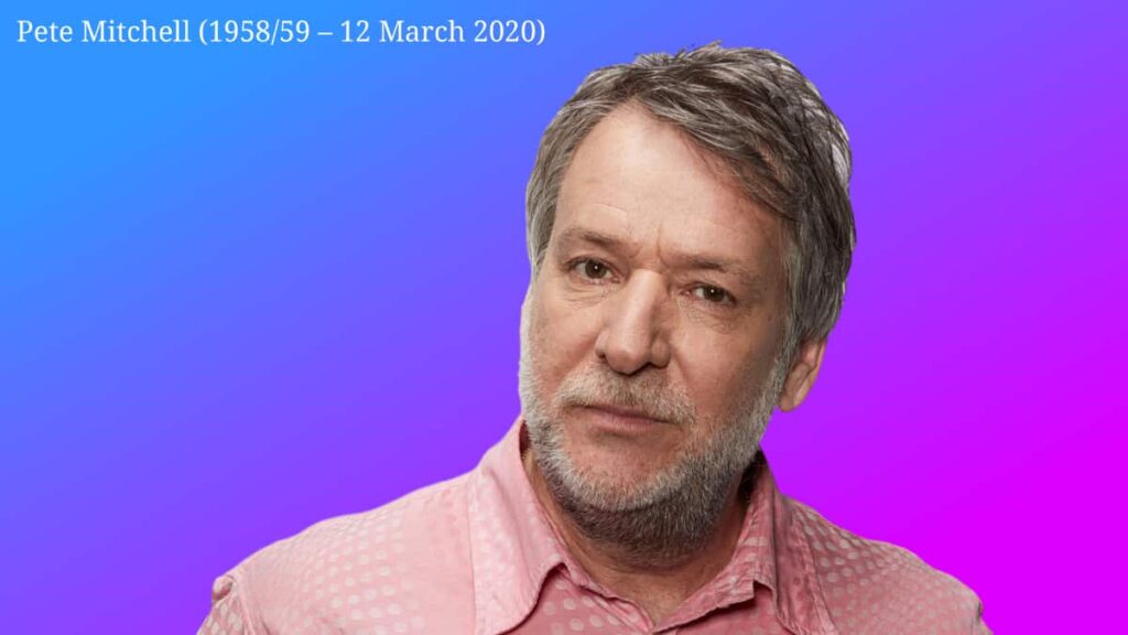Dead At 61 Is Pete Mitchel The Virgin Radio Presenter