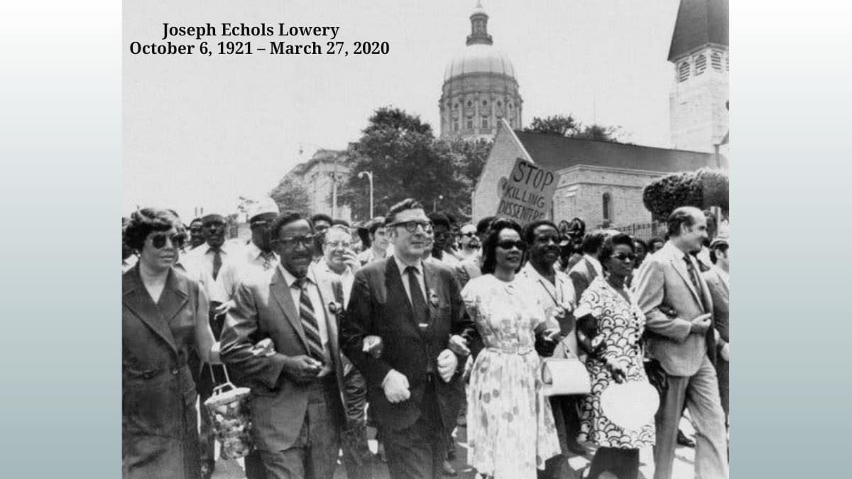 Civil Rights Icon Rev. Joseph E. Lowery Is Dead At 98
