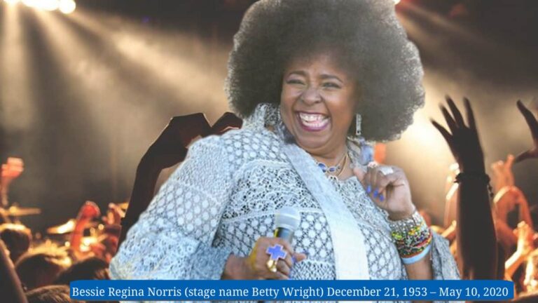 The Legendary Singer Betty Wright Is Dead At 66