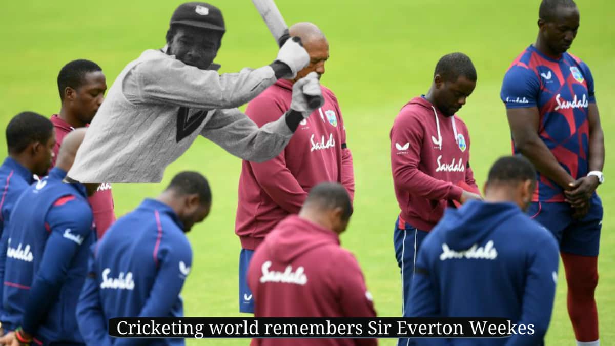 Sir Everton Weekes West Indies Cricket Icon, Dead At 95