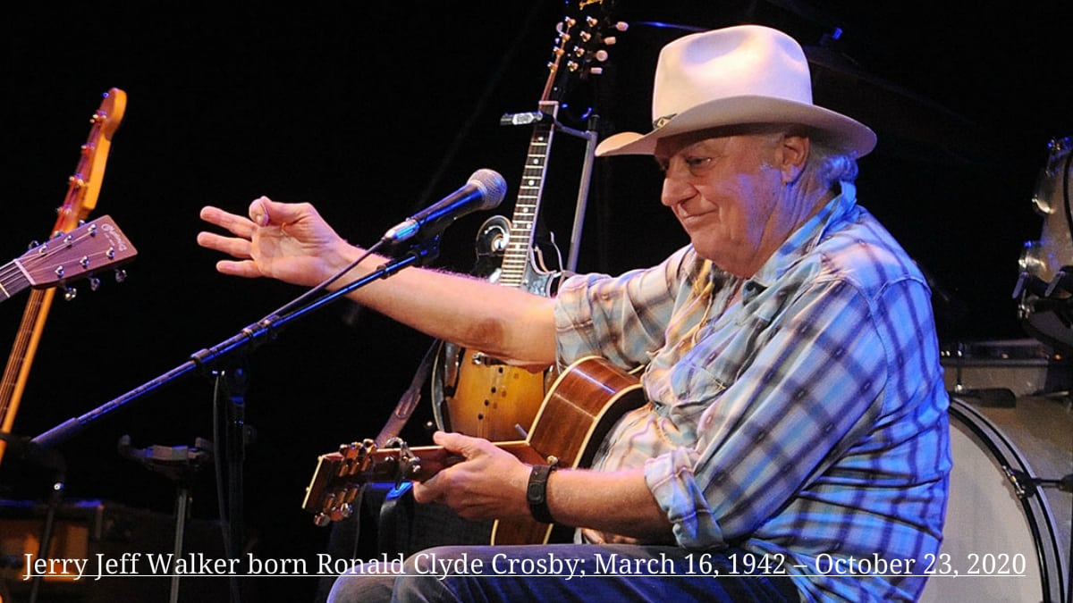 Jerry Walker The US Texian Country Dead At 78 Of Cancer