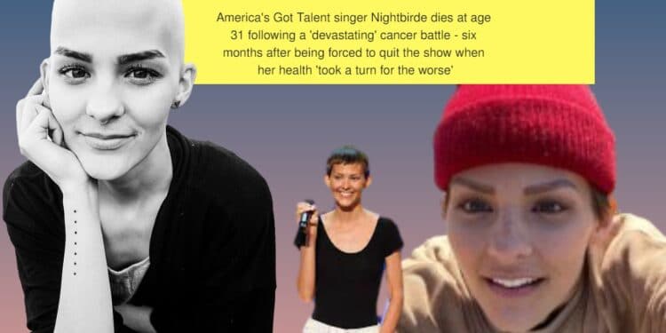 Jane Marczewski AGT Singer "Nightbirde" Dead At Age 31